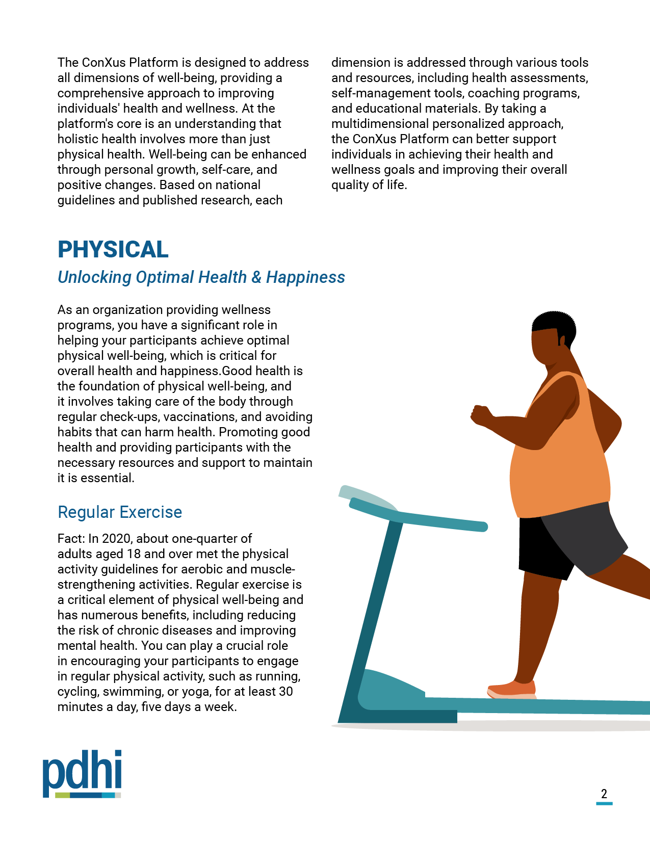 Enhancing Well-being Across 8 Dimensions using ConXus Enhancing Well-being Across 8 Dimensions using ConXus